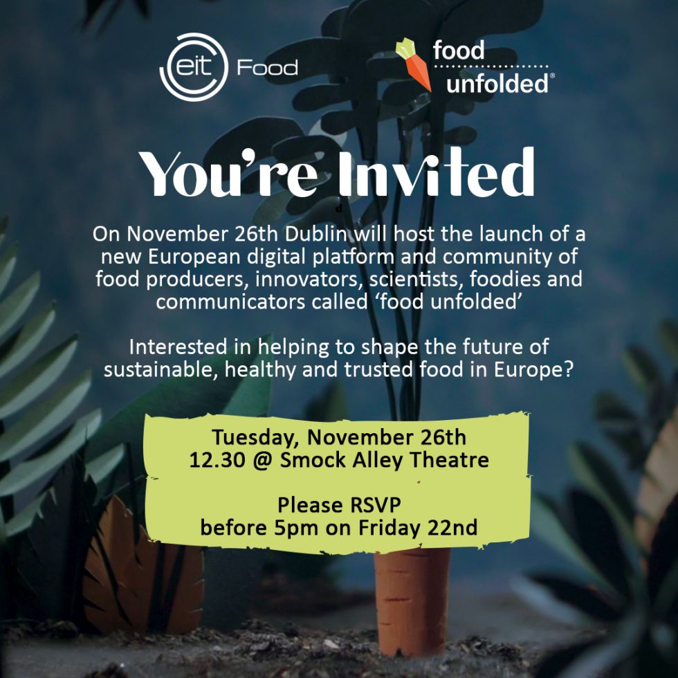 Cusious about food? Festival of Curiosity Event 26th Nov - SocEnt.ie